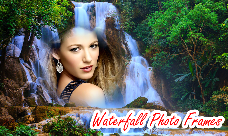 Gigo Apps: Waterfall Photo Frames | Natural Waterfall Photo Frames ...