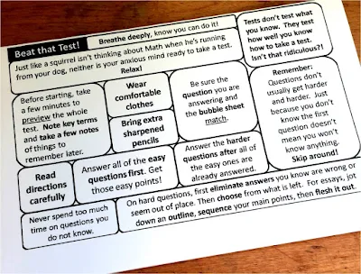 Scaffolded Math and Science: Tips for Staying Confident While Taking Tests