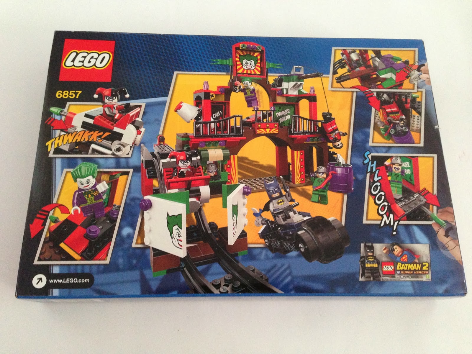 Toy A Day: #957 of Year 4 Lego 6857 Superheroes The Dynamic Duo ...