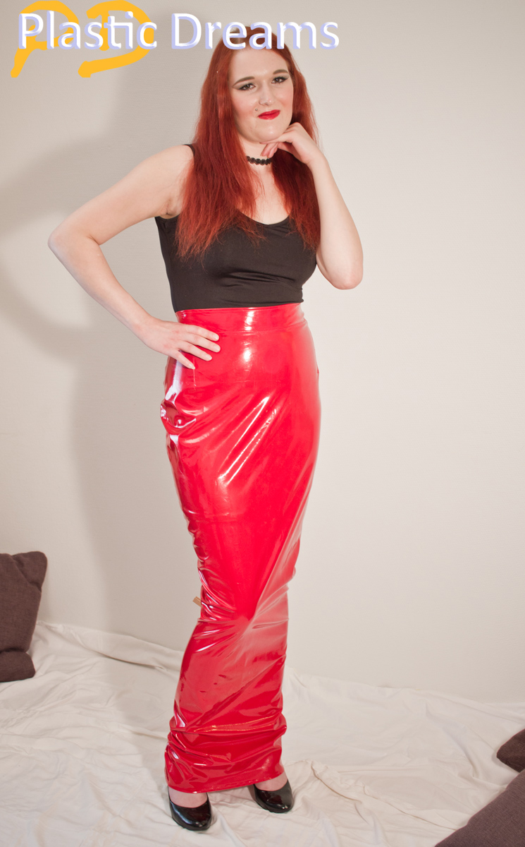 PlasticDreams: PVC Hobble Skirt