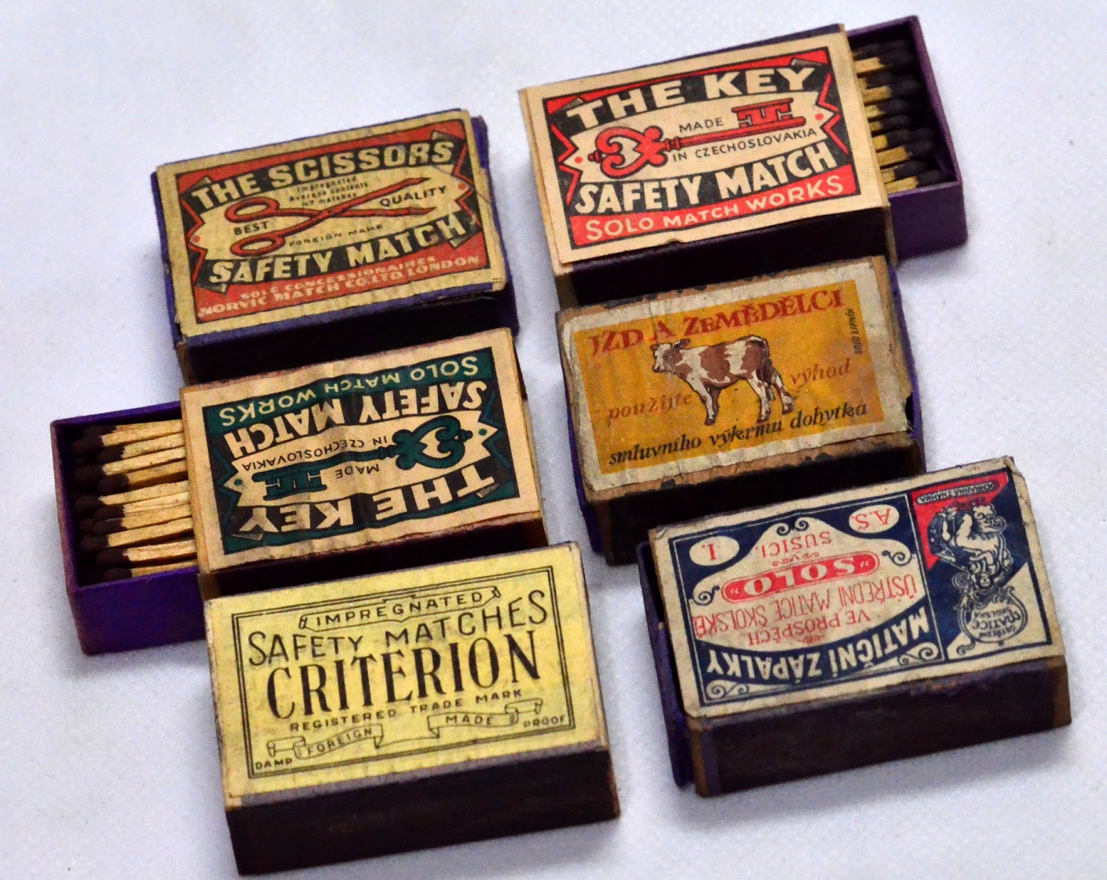 MATCHBOXES AND LABELS COLLECTION: CZECH REPUBLIC