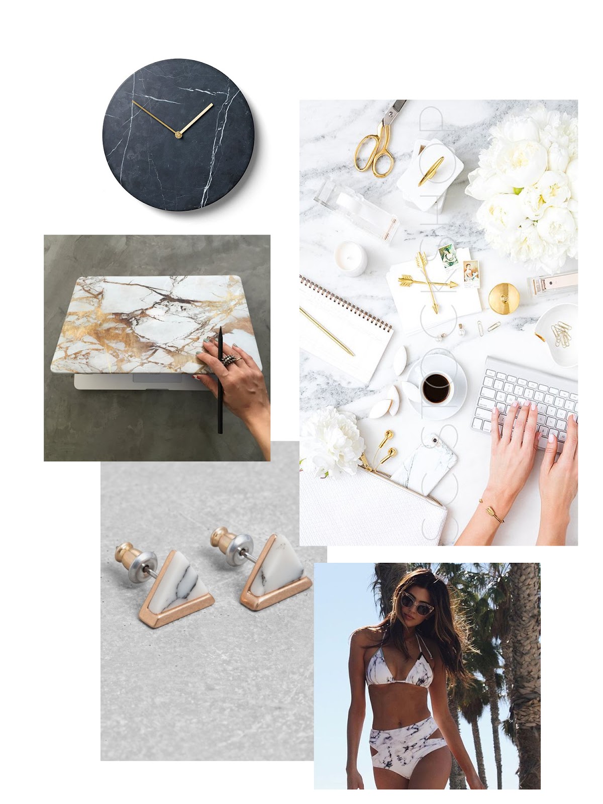 Marmur | Marble INSPO - Sandina.pl to blog o modzie, domu i urodzie