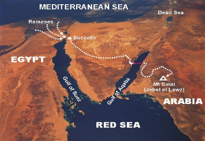 Breeze Thru the Bible: The Exodus Route