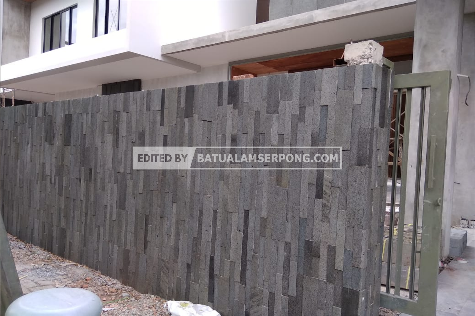 Pemasangan Keren Batu Andesit dengan Pola Kombinasi - JUAL BATU ALAM ...