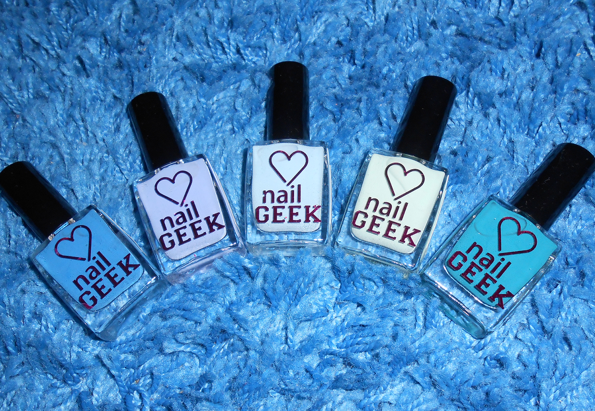 My Mint Nails: Nail Geek swatches