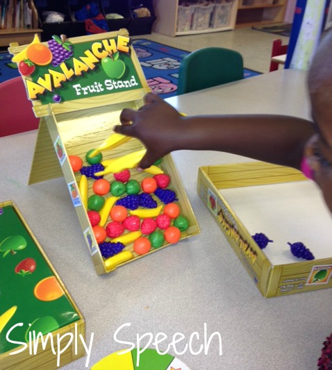 Avalanche Fruit Stand! | Simply Speech