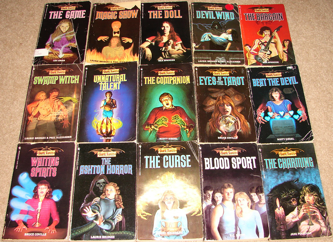 Series Books for Girls: Twilight and Dark Forces Teen Horror Series