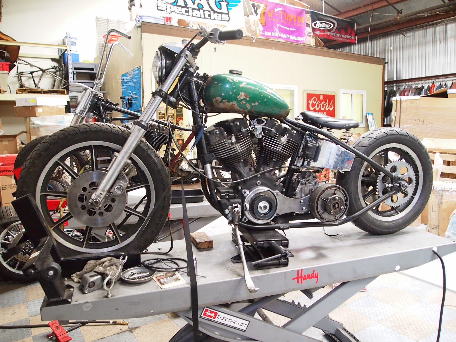 South Bay Street Machines: Shovelhead Hardtail Rigid Project