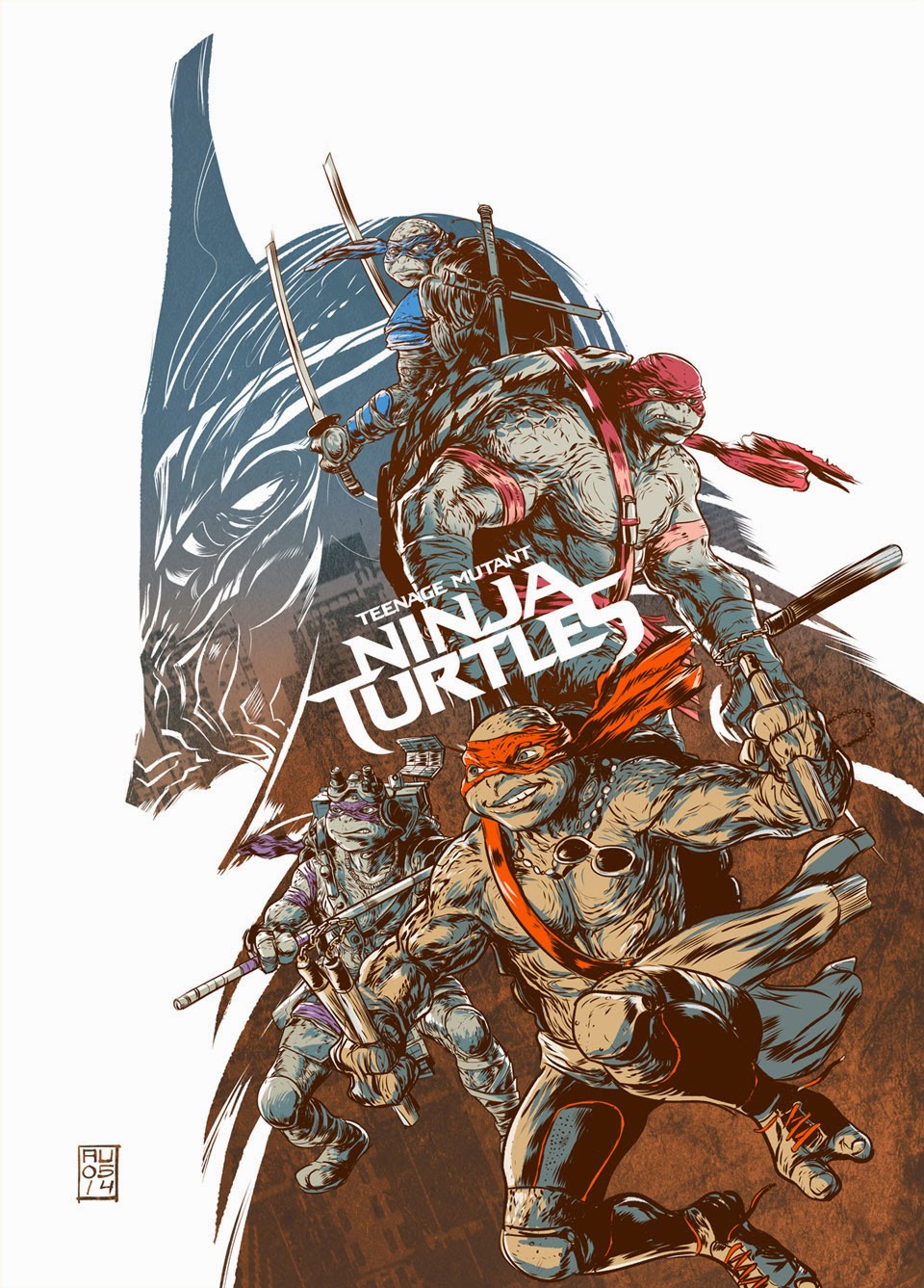 INSIDE THE ROCK POSTER FRAME BLOG: Teenage Mutant Ninja Turtles Movie ...