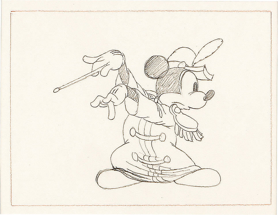 Attempted Bloggery: Band Concert Mickey by Les Clark