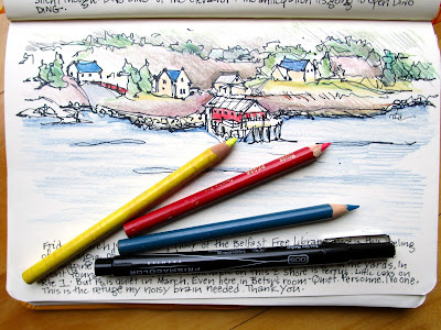 Sketchbook Wandering : More Sketches from The Yellow Book...