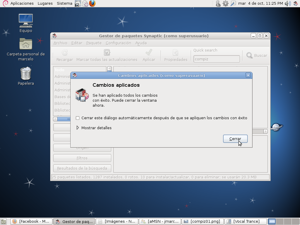 Computación para Todos: Instalar y Configurar Compiz en Linux Debian ...