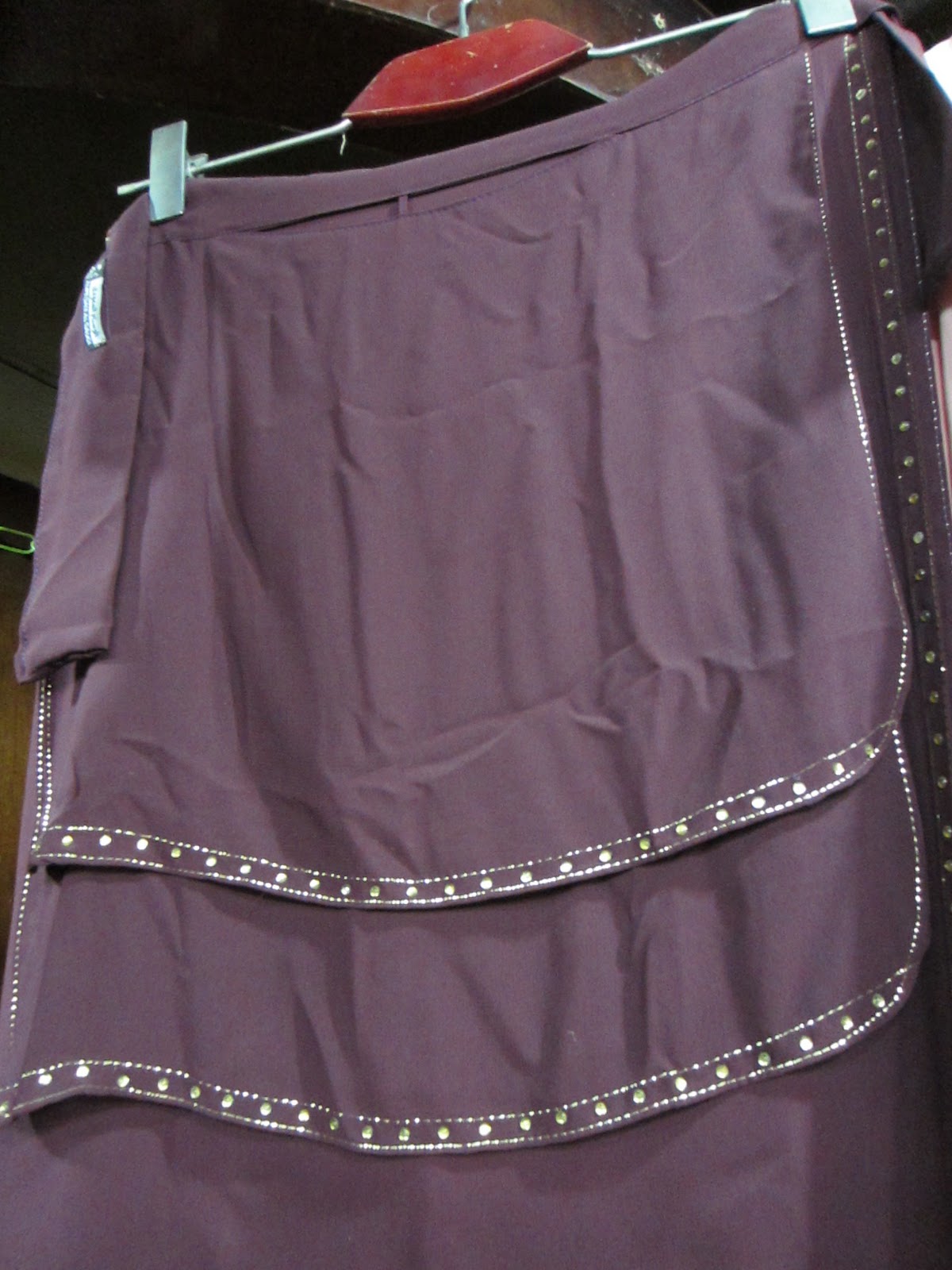 BUSANA MUSLIMAH (ALIMRAN BOUTIQUE): NIQAB ARAB+SELENDANG LABUH-RM60