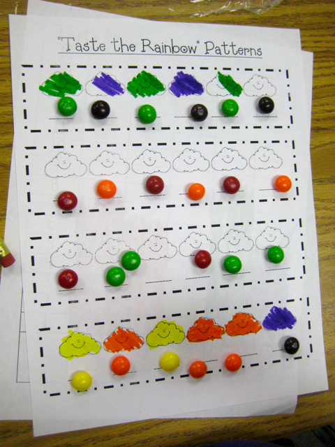 Fresh From The First Grade: Skittles Patterns