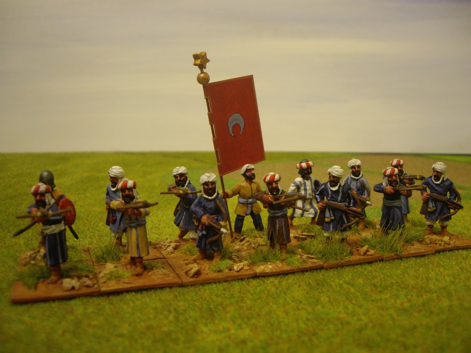Scimitar and Crescent Wargames: More Arab/Moorish Crossbowmen (Hafsids)