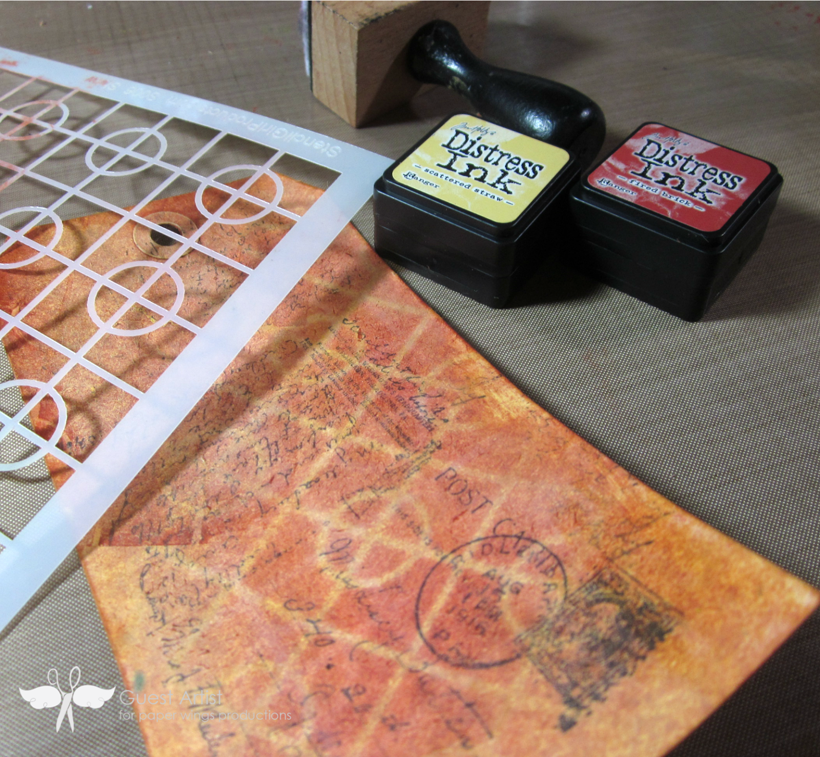 The Aviary: Feature Friday - My Favorite Background Stamp