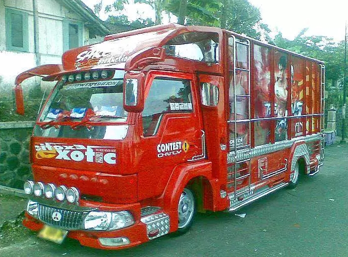 Gambar & Foto Modifikasi Mobil Truk Terbaru Sisi Lain Raja Jalanan