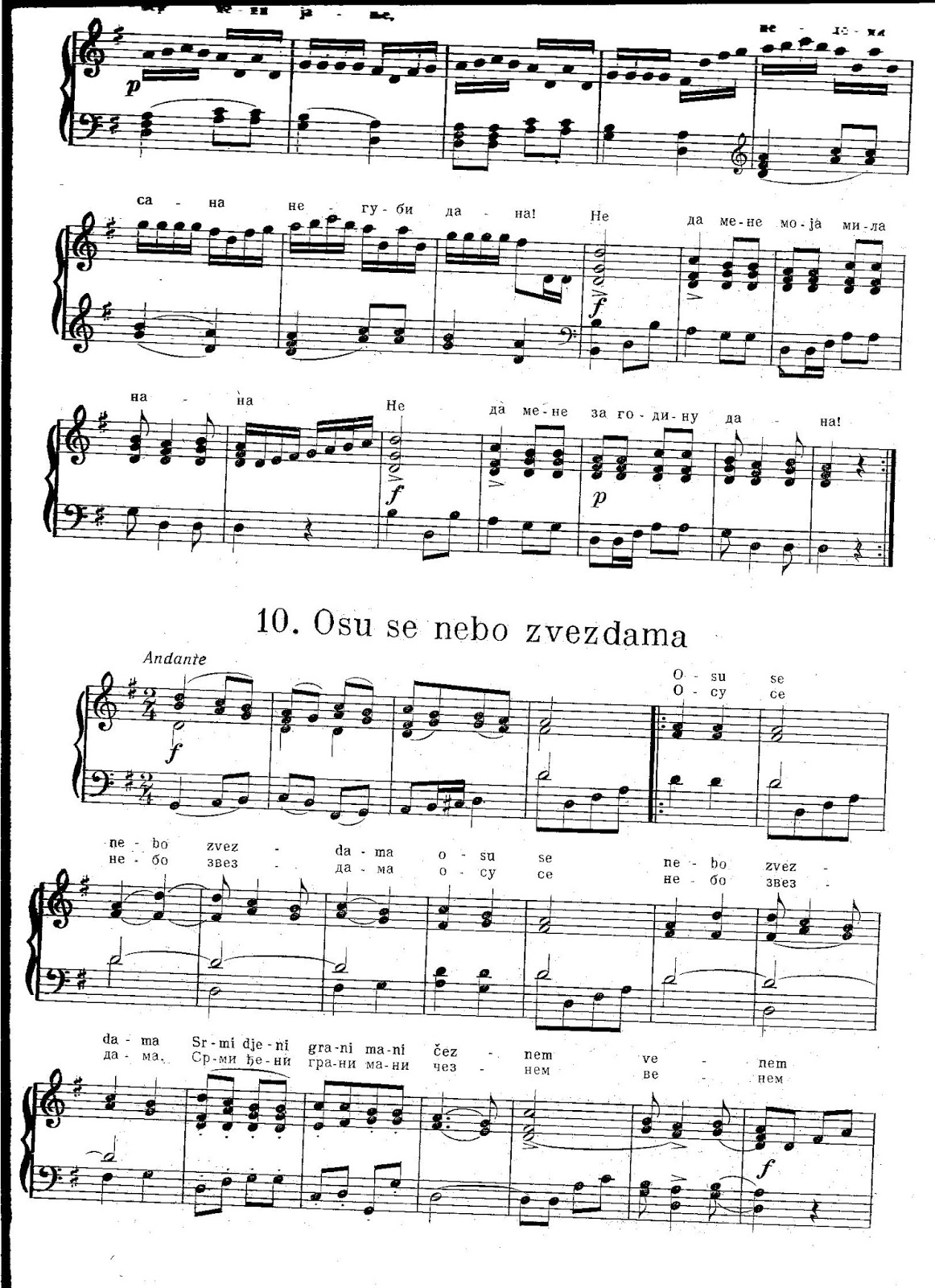Scores for Balkan music Note za Harmoniku Violinu: Note za Muziku
