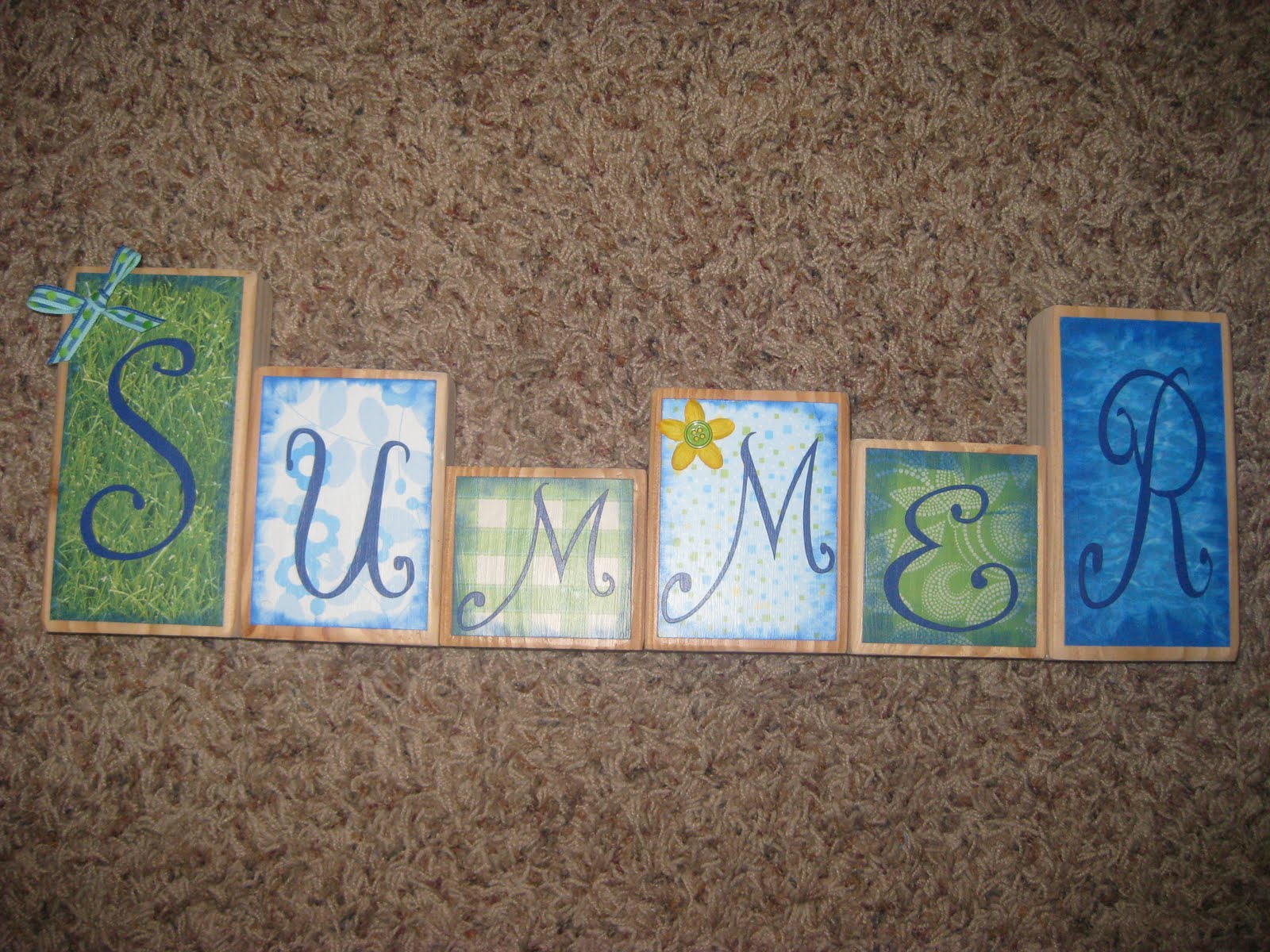 All My Loves and Hobbies: Finished Summer Blocks