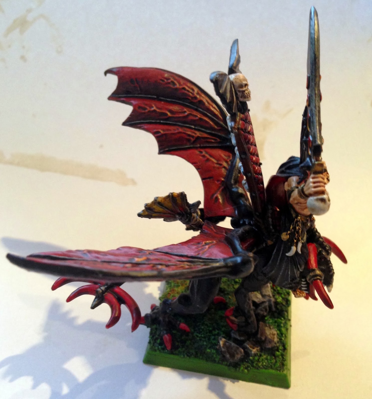 ScratchBox's Warhammer Project: Melkhior on Winged Nightmare