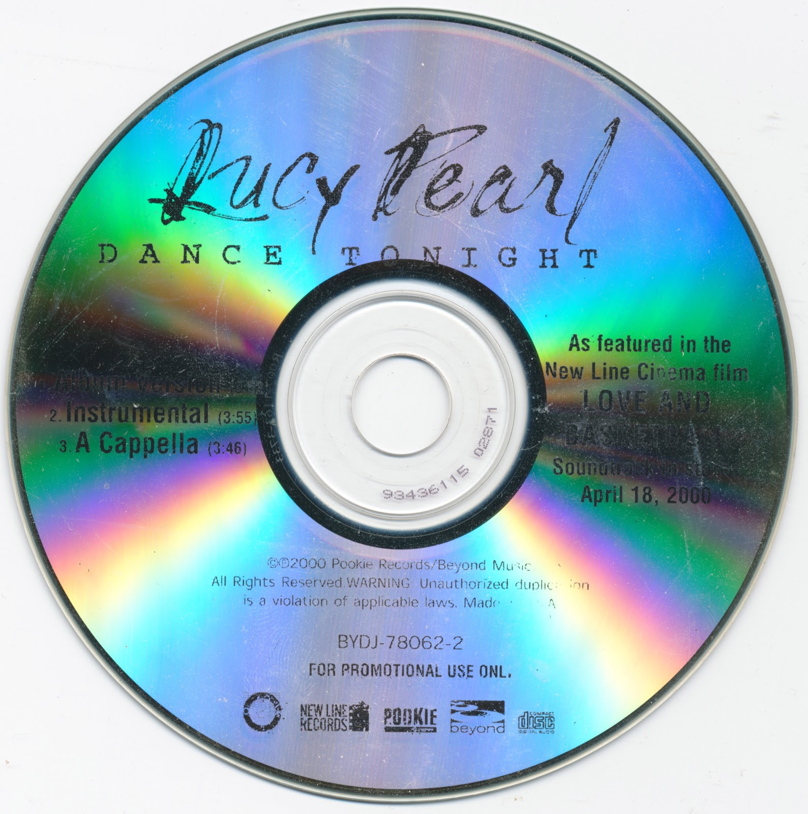 The LB Collection: Lucy Pearl - Dance Tonight [CDS] 2000