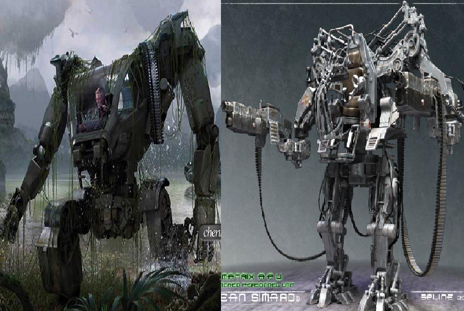 MANGA V/S COMICS: Robots AMP y Robots APU