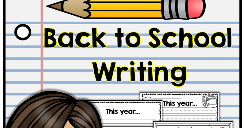 Teach With Laughter: Back to School Writing
