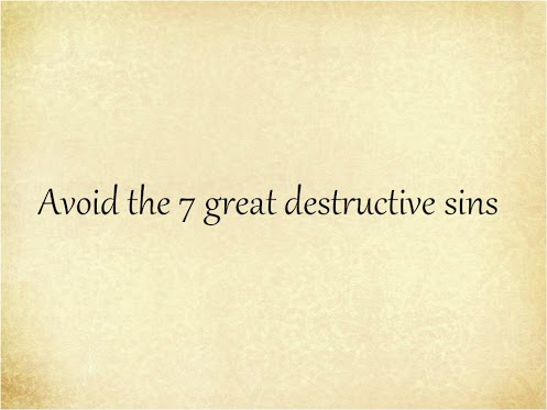 7 Destructive Sins | Siasat.pk Forums