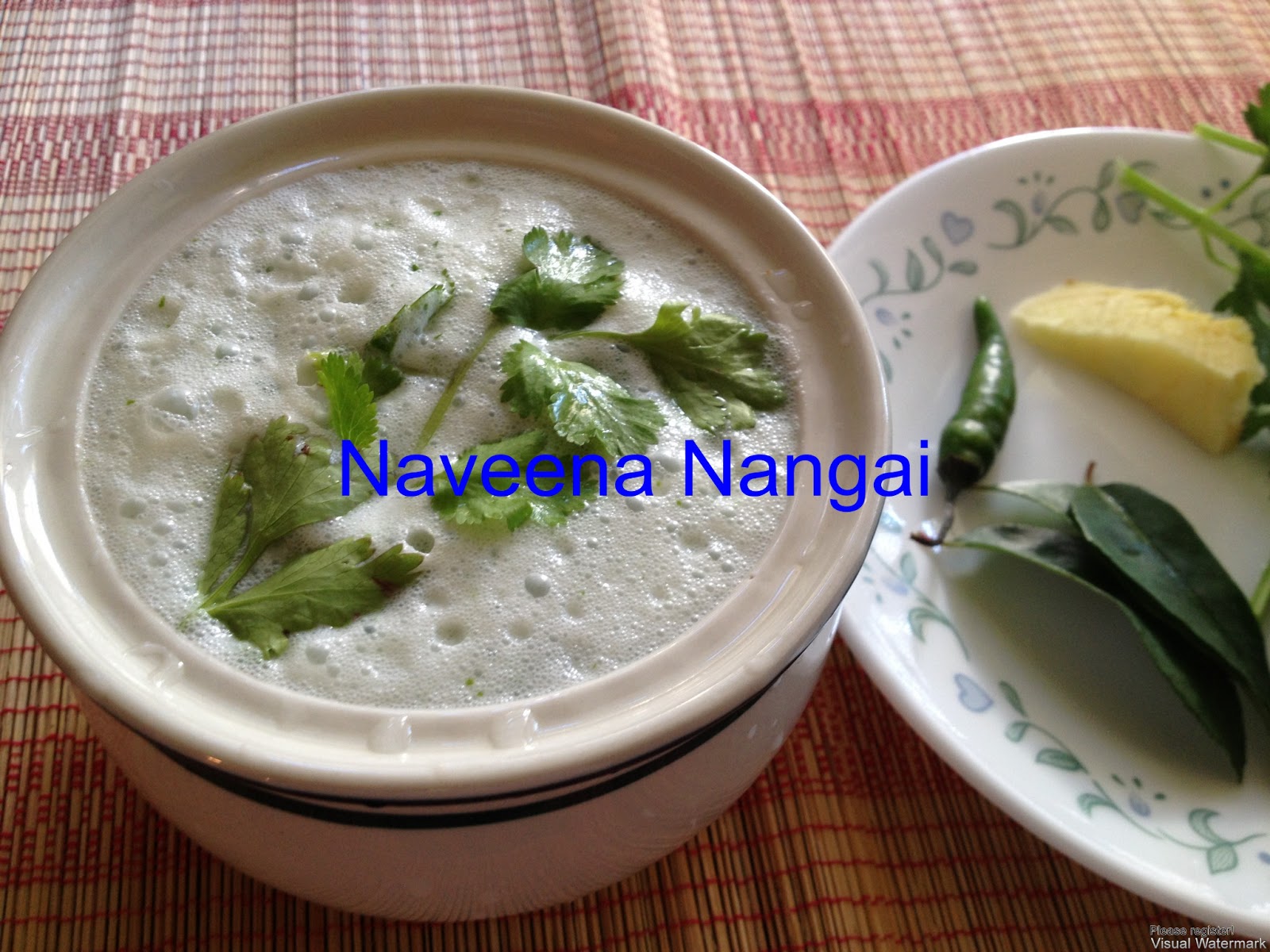 Neer Moru or Spicy Buttermilk