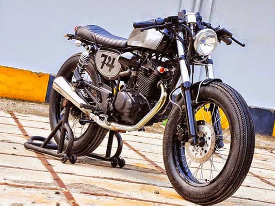 MODIFIKASI HONDA TIGER (GL200) CAFE RACER : THE NOOKIE BASTARD ...