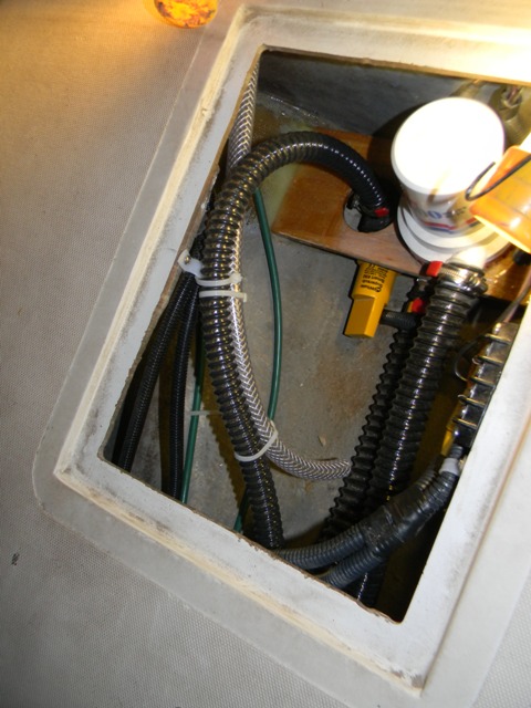 Ericson 25, Oystercatcher: Anchor, Chain Locker, and Anchor Roller ...