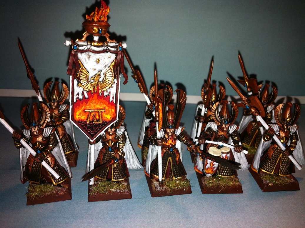 BrummyLad's World of Painting: Warhammer 3rd Edition High Elves