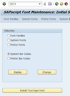 SAP Sample Programs: Bar Code for SmartForms step by step