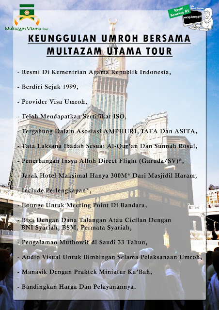 Umroh & Haji Khusus 2017 dengan Multazam Utama Tour Mulai 21 Juta-an ...