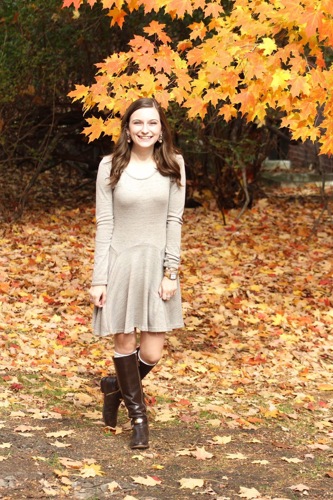 Sew Cute: OOTD: The Perfect Fall Dress