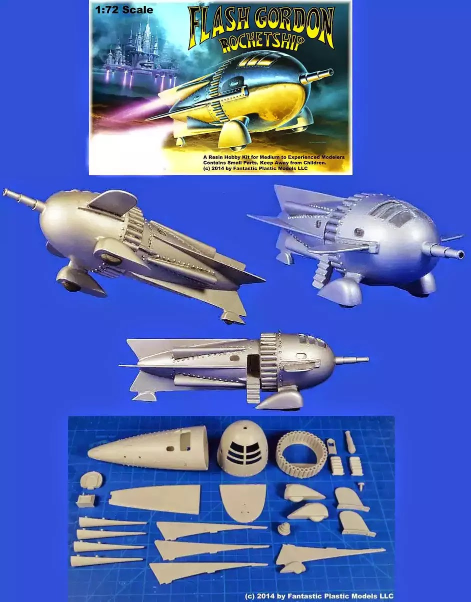 FANTCAST: FLASH GORDON ROCKET SHIP KIT