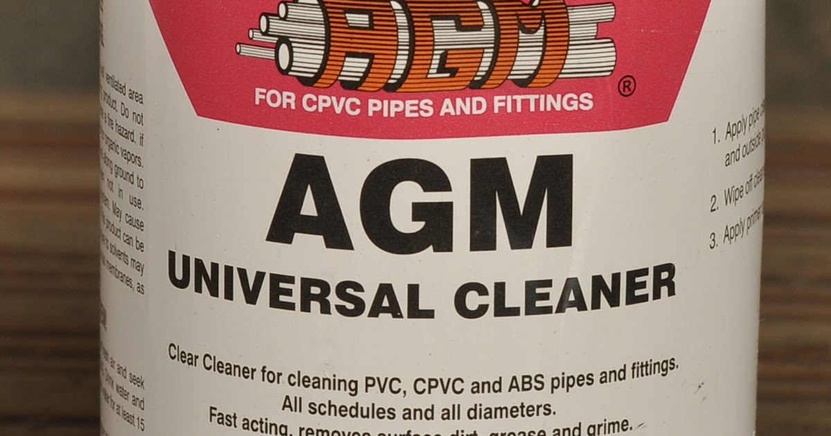 AGM pvc Pipes Karachi: PVC Cleaner