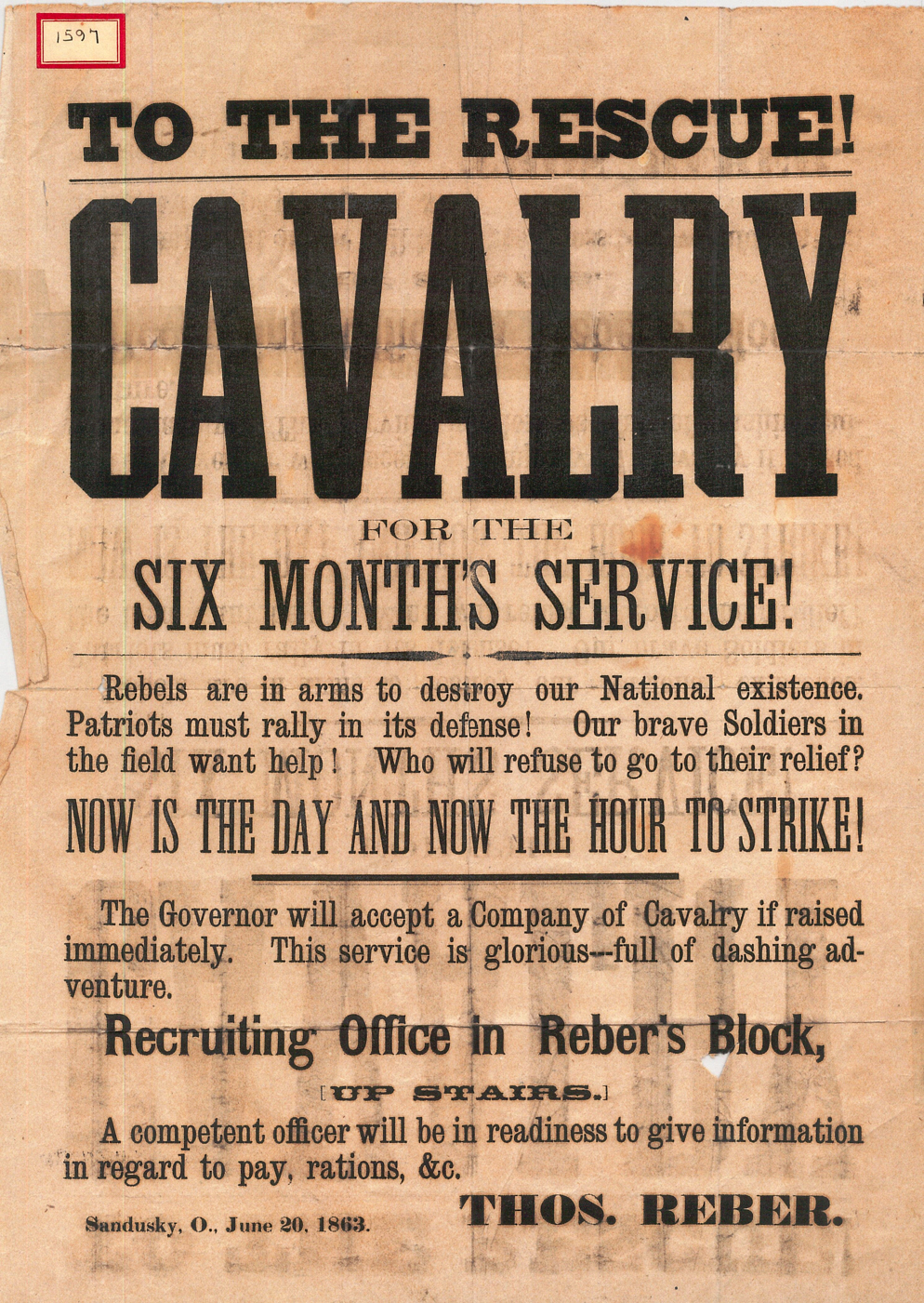 Sandusky History: Local Recruiting for the Civil War