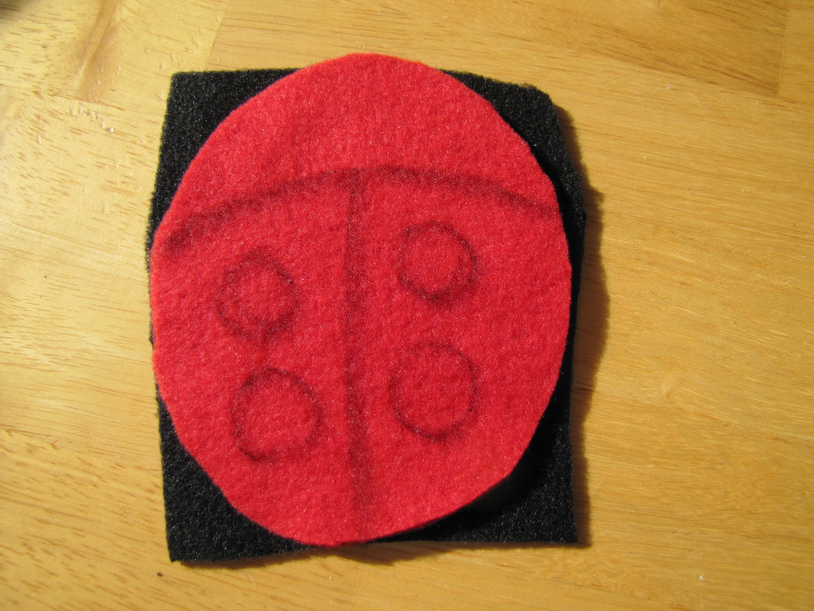 Made by Mama Bear: Ladybug Bean Bags