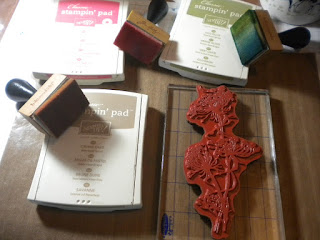 My Creative Side: Water Stamping