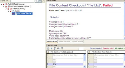 QTP Tutorials & Interview Questions: File Content Checkpoint