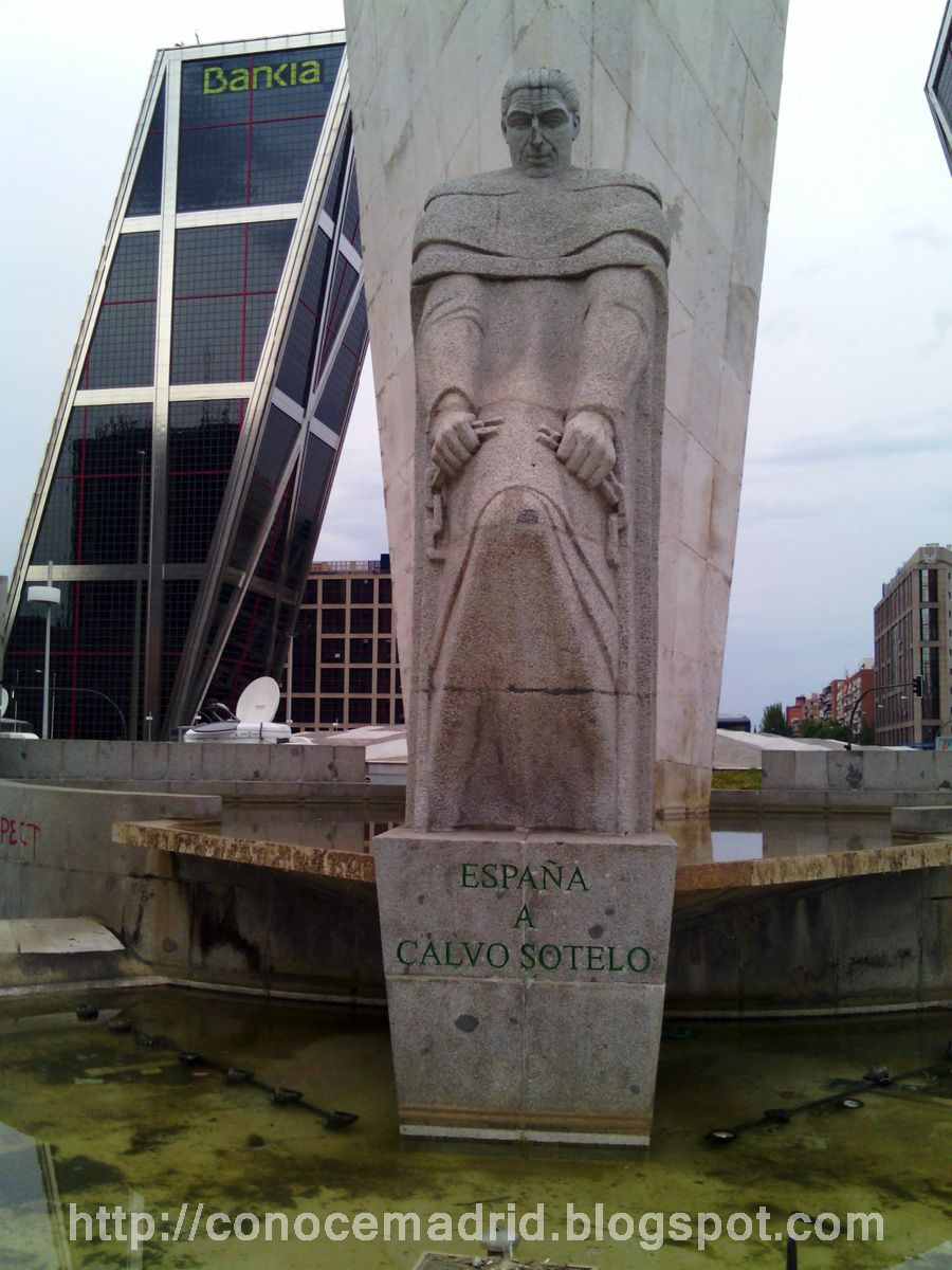 Conocer Madrid: Monumento a Calvo Sotelo