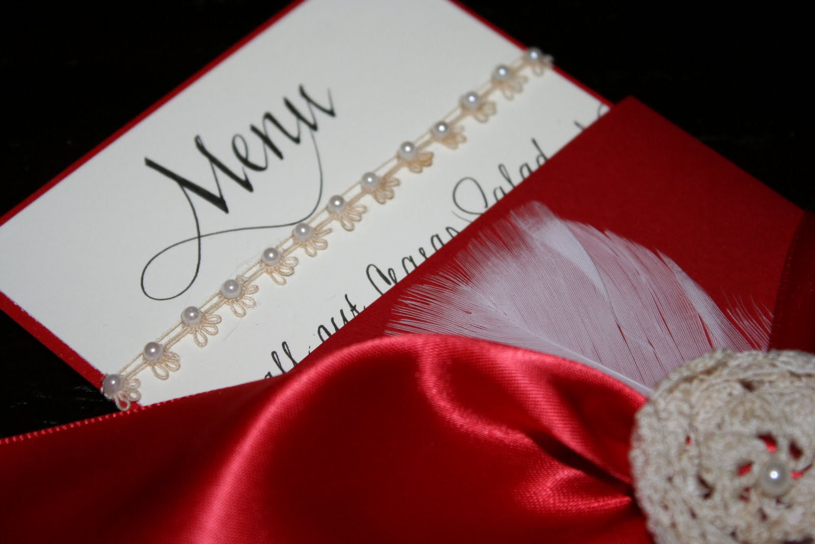 twinspire: DIY Menu Card