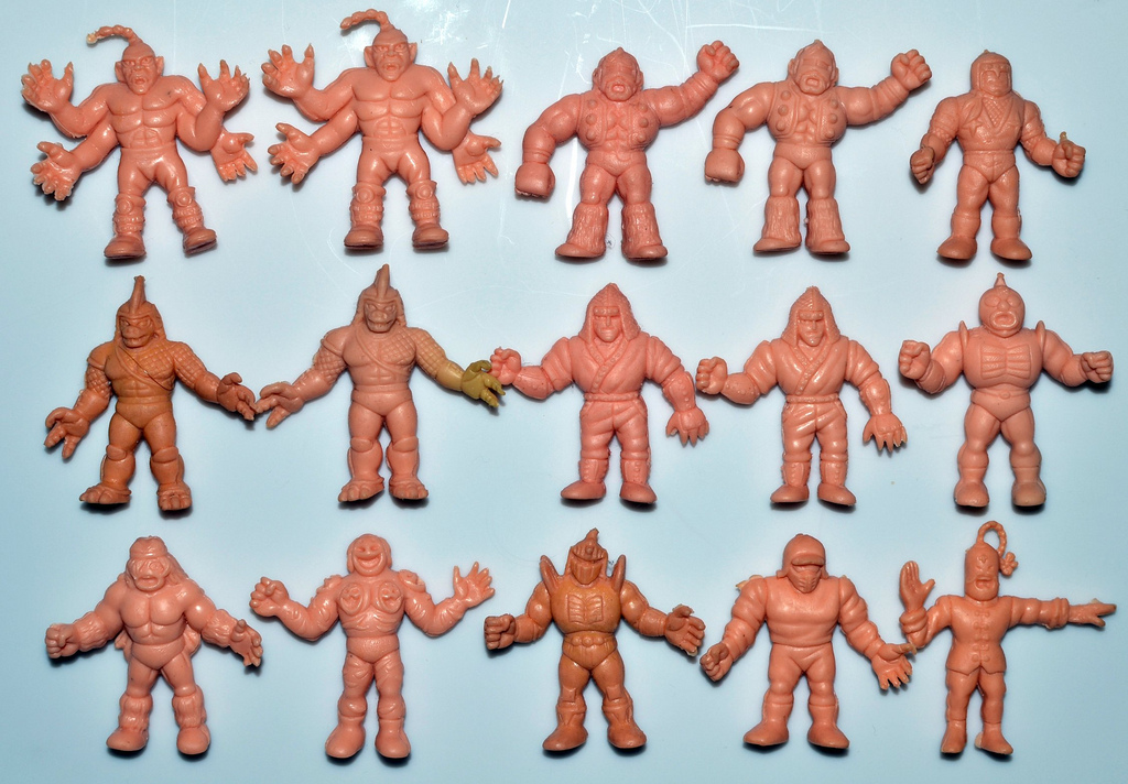 Little Weirdos: Mini figures and other monster toys: M.U.S.C.L.E ...