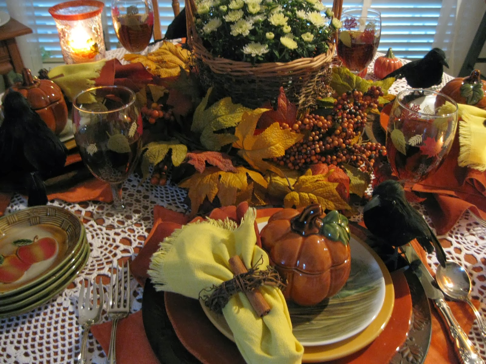~Tablescapes By Diane~: I Believe It's November.