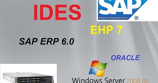 sidadm: Установка SAP ERP 6.0 EHP7 IDES на Windows/Oracle