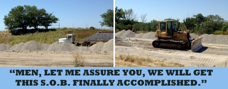 Grandma Slump: The Interstate Paving Foreman