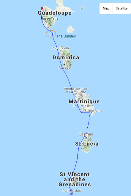 SV Cool Runnings: Heading North: St. Lucia, Martinique and Guadeloupe