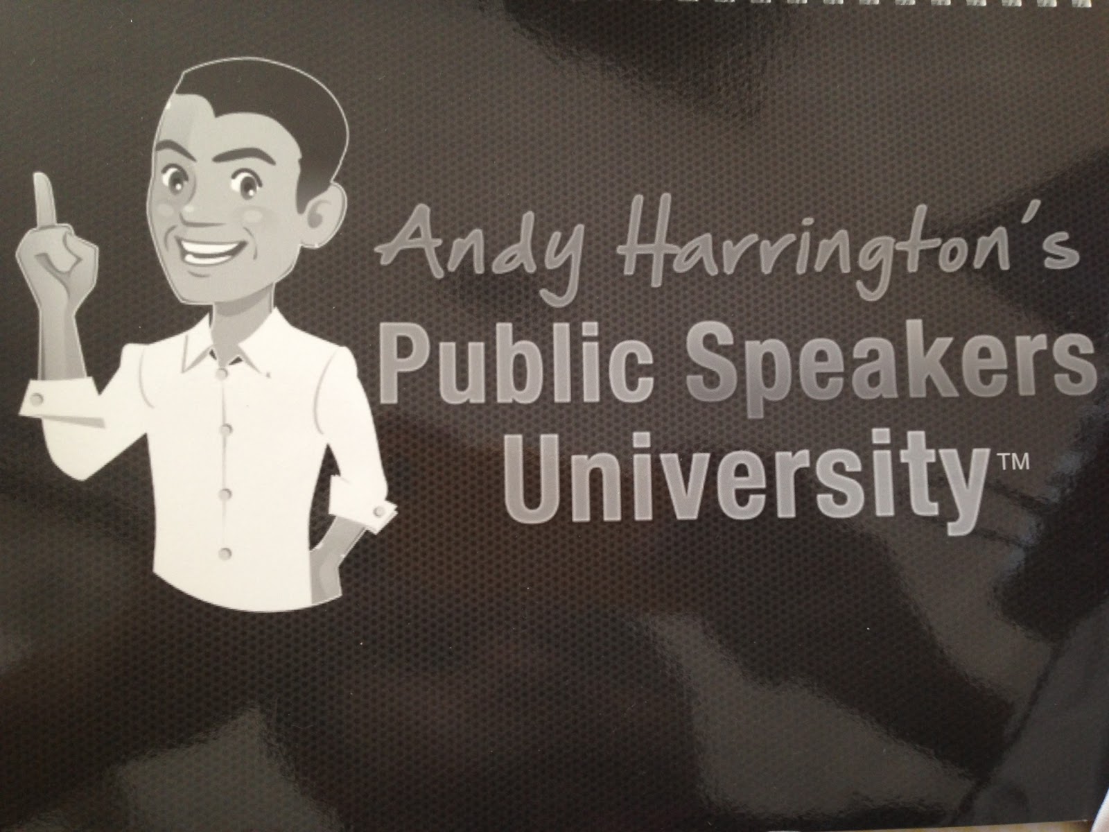 The Goreng Pisang: PUBLIC SPEAKING WITH ANDY HARRINGTON