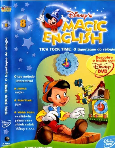 Baratta-infantil: Magic English (Disney): Vol.8 - Tick tock time / O ...